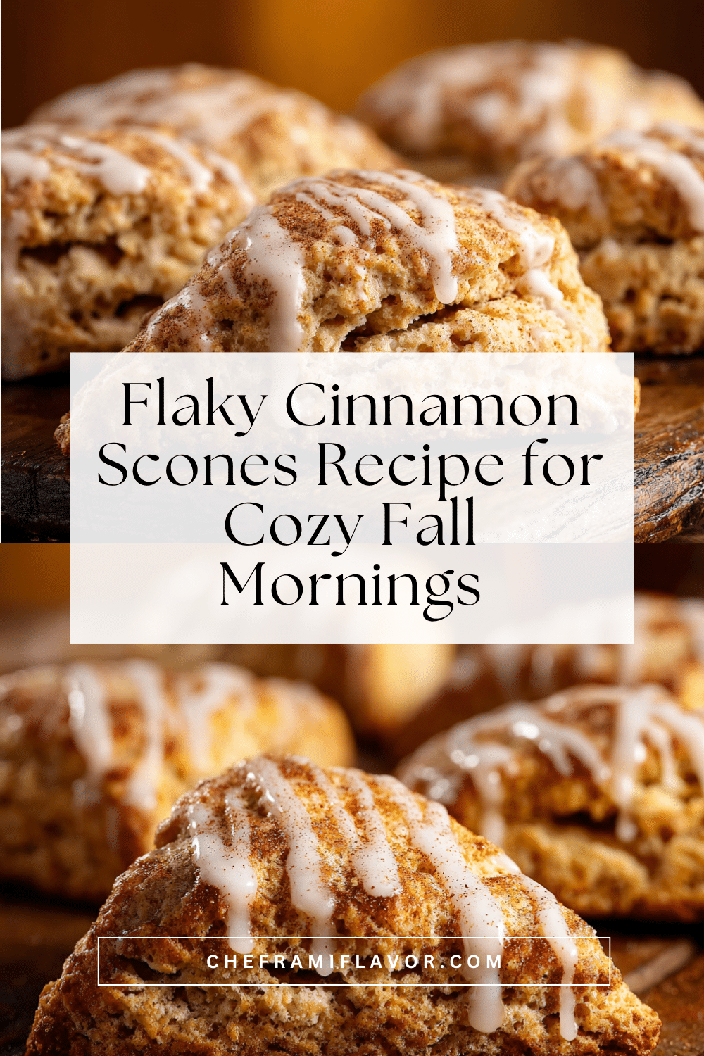Flaky Perfection Cinnamon Scones: Buttery, Tender & Irresistible